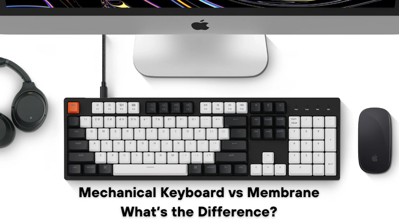 Mechanical Keyboard vs Membrane: What’s the Difference? – Keychron Malaysia